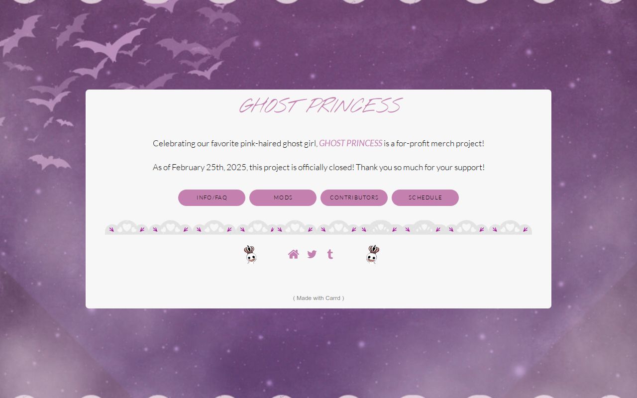 Ghost Princess: A Perona Project